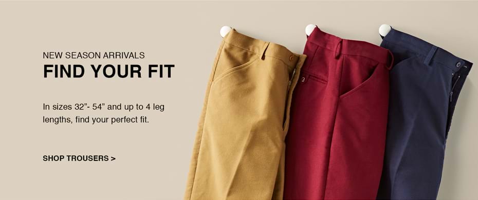 Mens Clothing Online - Large & Plus Size UK - Chums