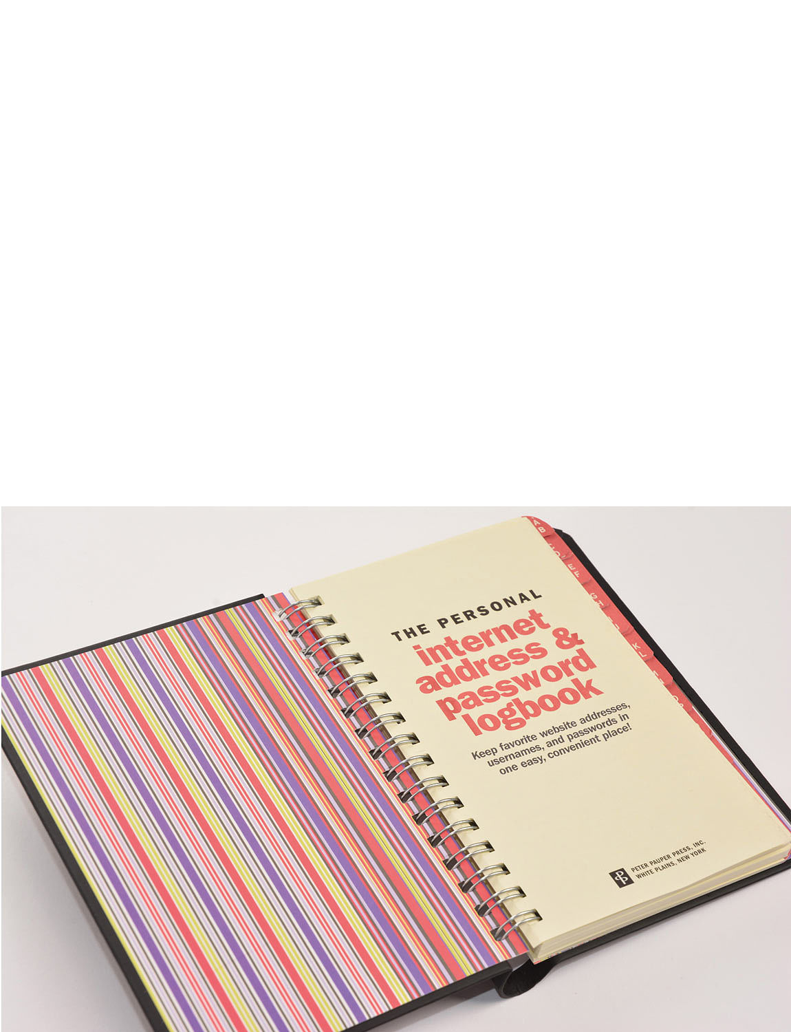 Password Keeper Notebook Chums