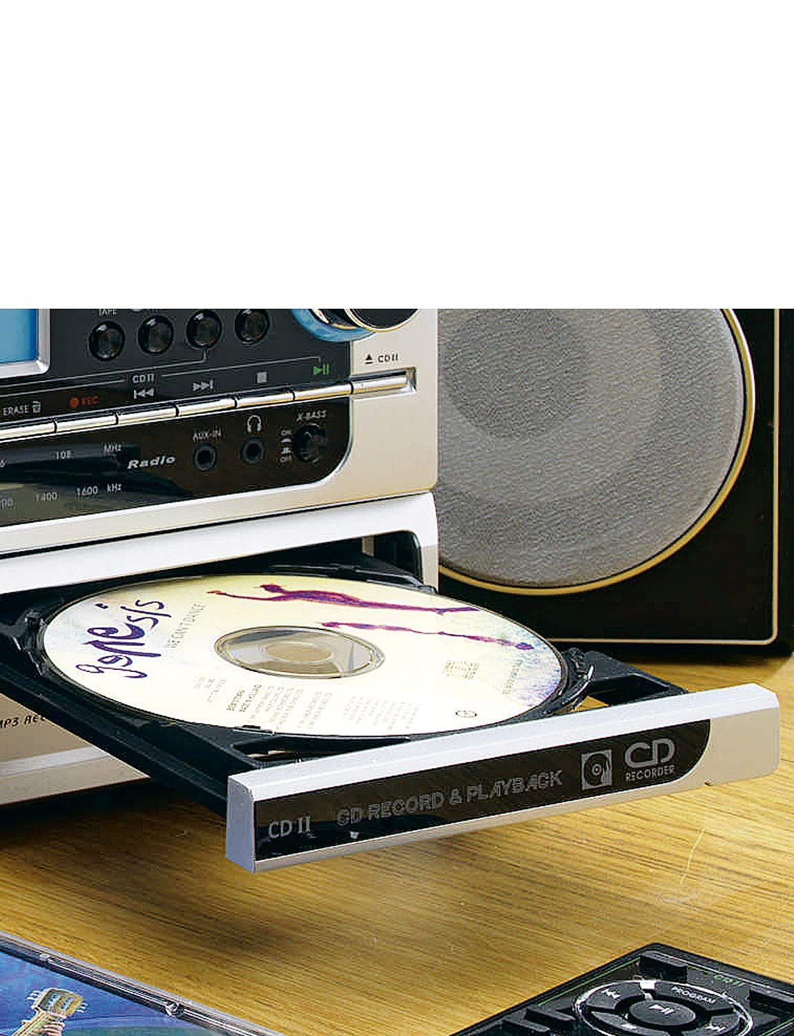 6-In-1 Modular Music System With Cd Burner And Stereo Sound Fm /Mw ...