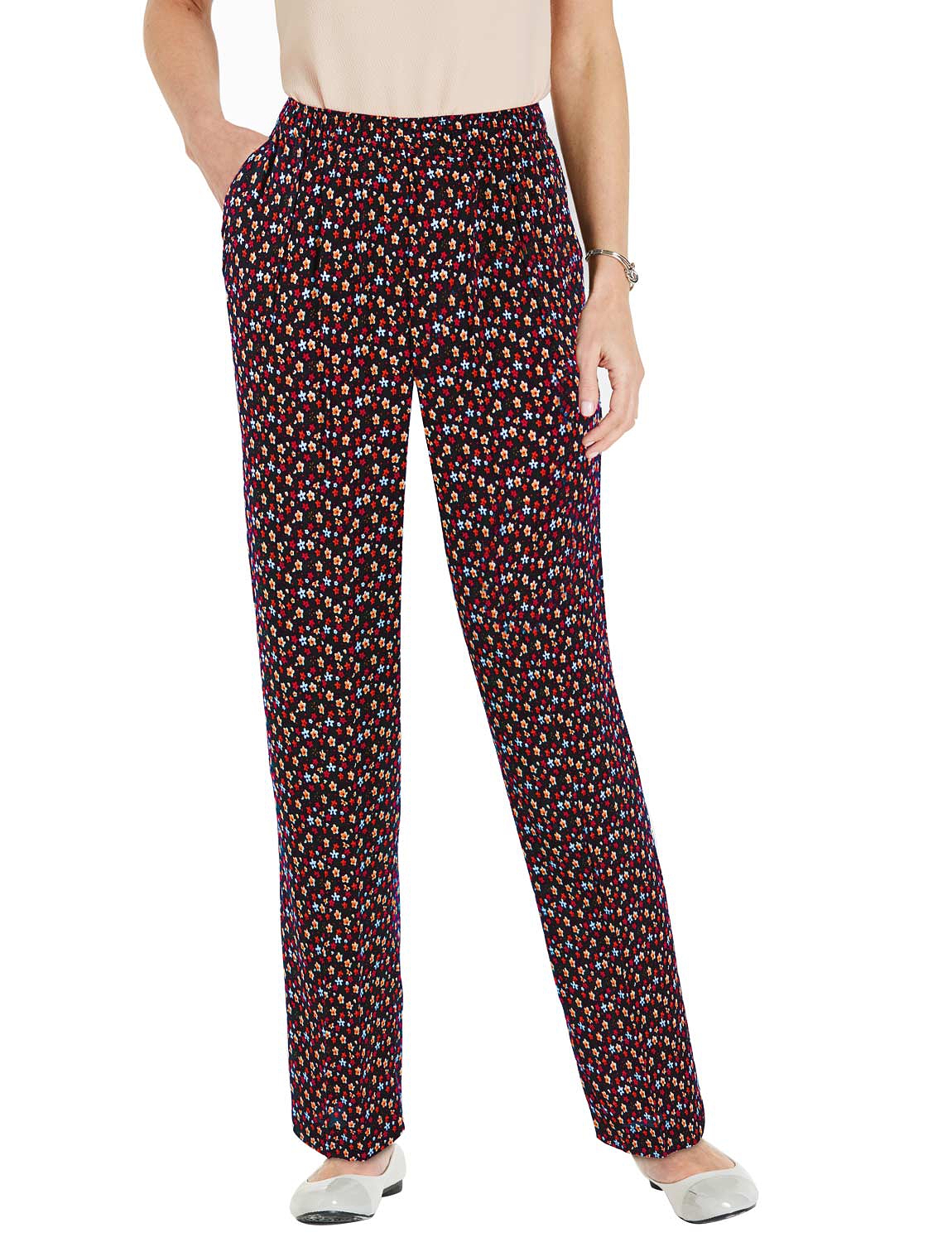 Viscose Print Trouser Chums