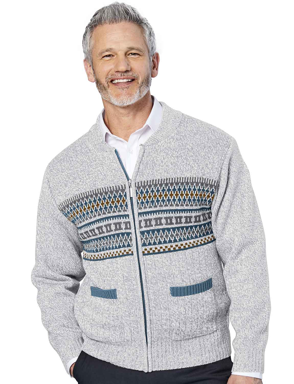 Tootal Horizontal Jacquard Zipper | Chums