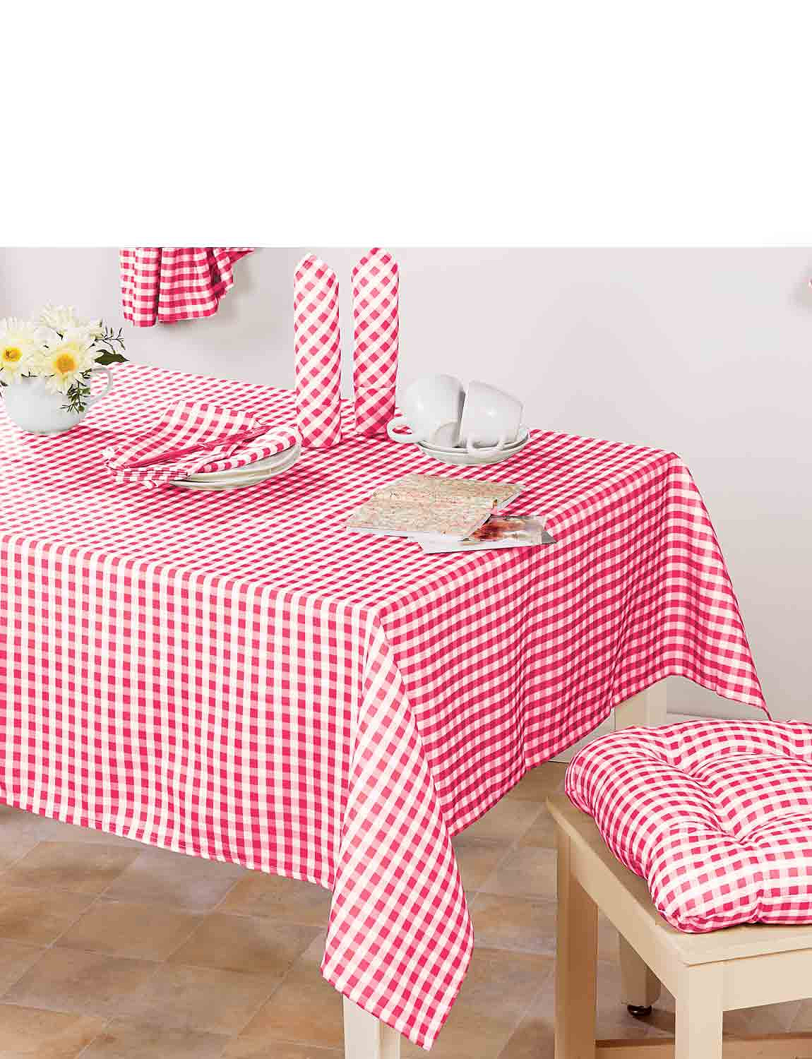 Country Gingham Kitchen Tablecloth | Chums